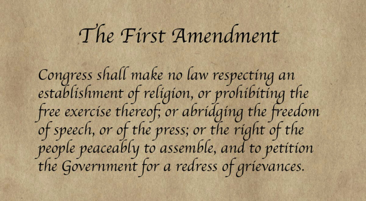 First Amendment – what five? | Berks County Patriots